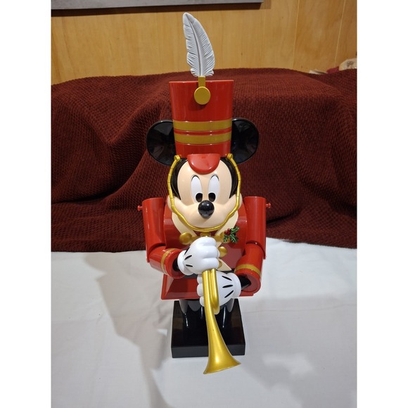 Disney | Holiday | Disney Mickey Mouse Nutcracker Toy Soldier Popcorn ...